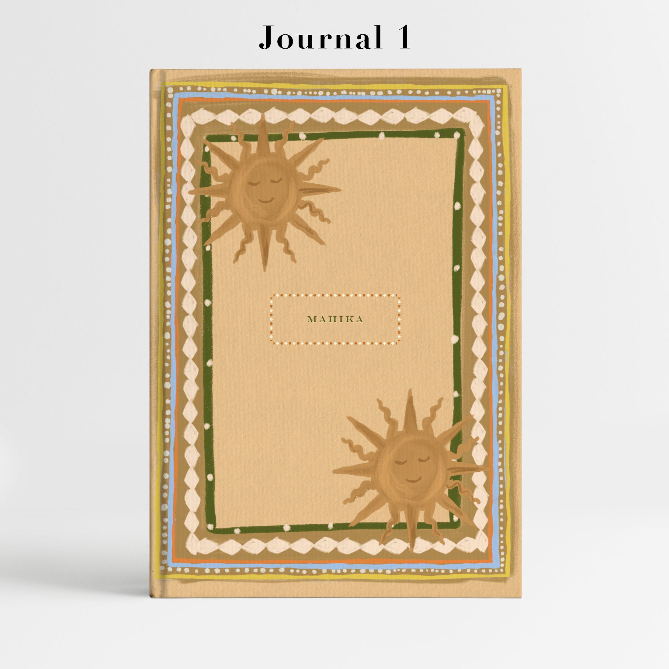 Personalised Notebooks & Diaries | Illustrated Hardcover | Dots ...