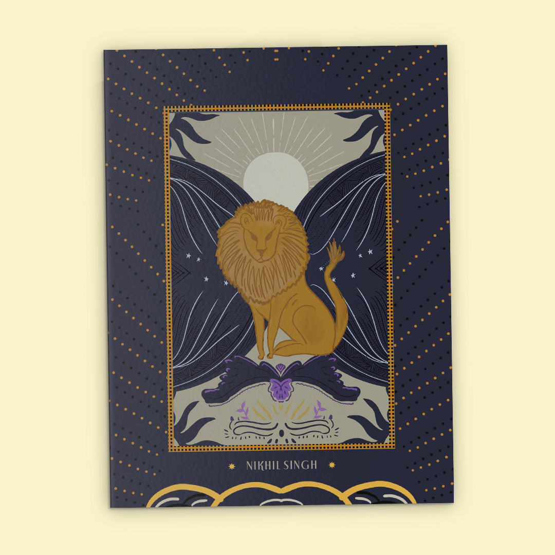 Leo Zodiac Personalised Folder | Dots & Doodles – Dots and Doodles Design