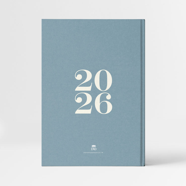 PERSONALISED HARDBOUND PLANNERS | UNDATED – Dots and Doodles Design