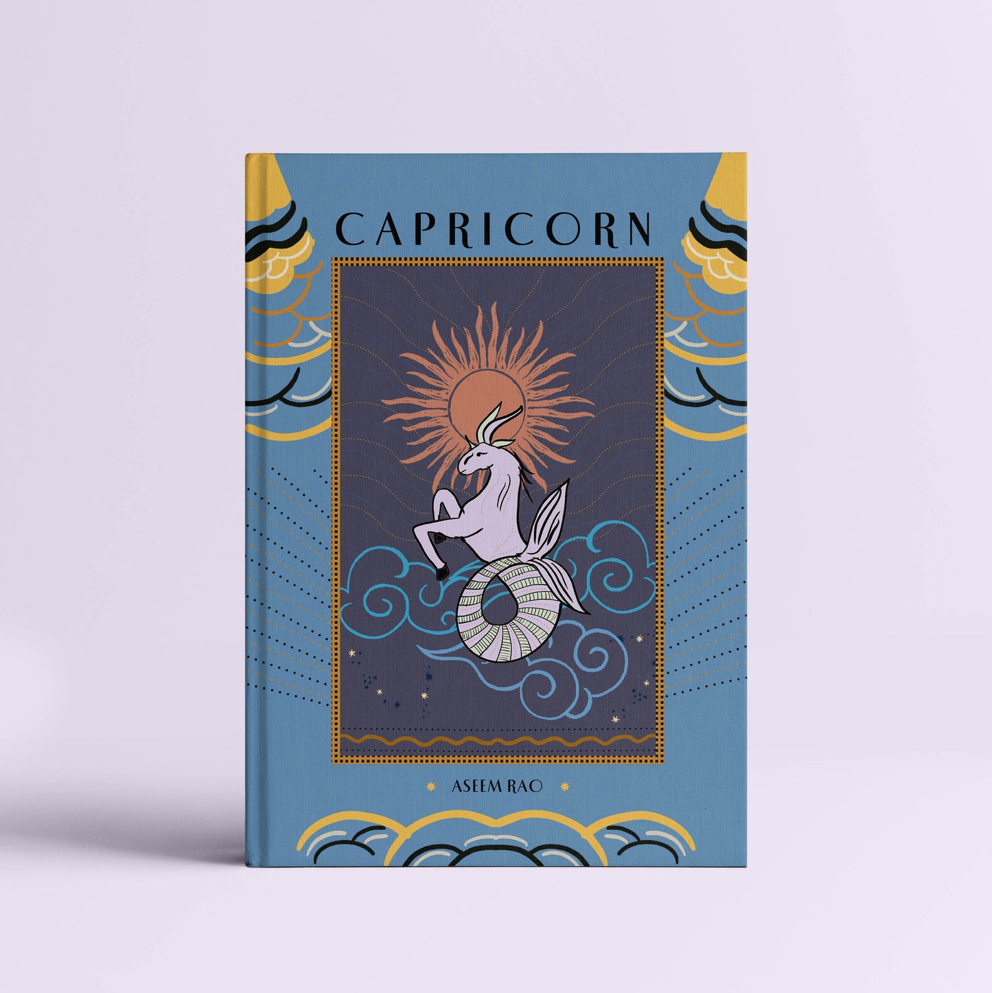 Capricorn Zodiac Journal | Personalised Hard Cover Journal – Dots and ...