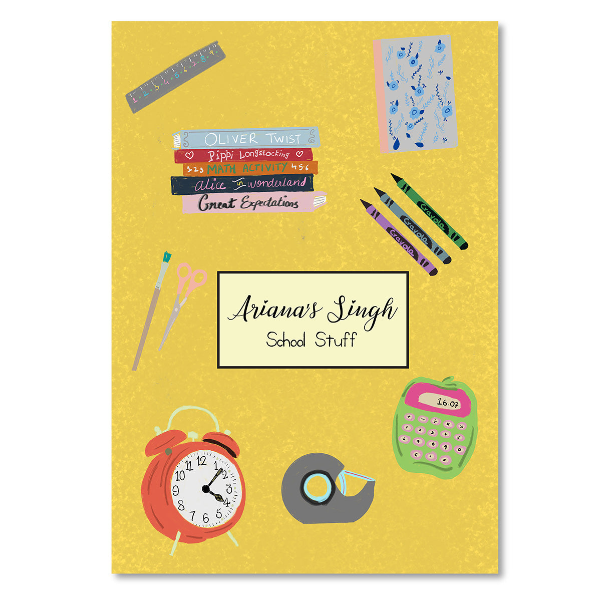 Personalised Folder | Dots & Doodles – Dots and Doodles Design