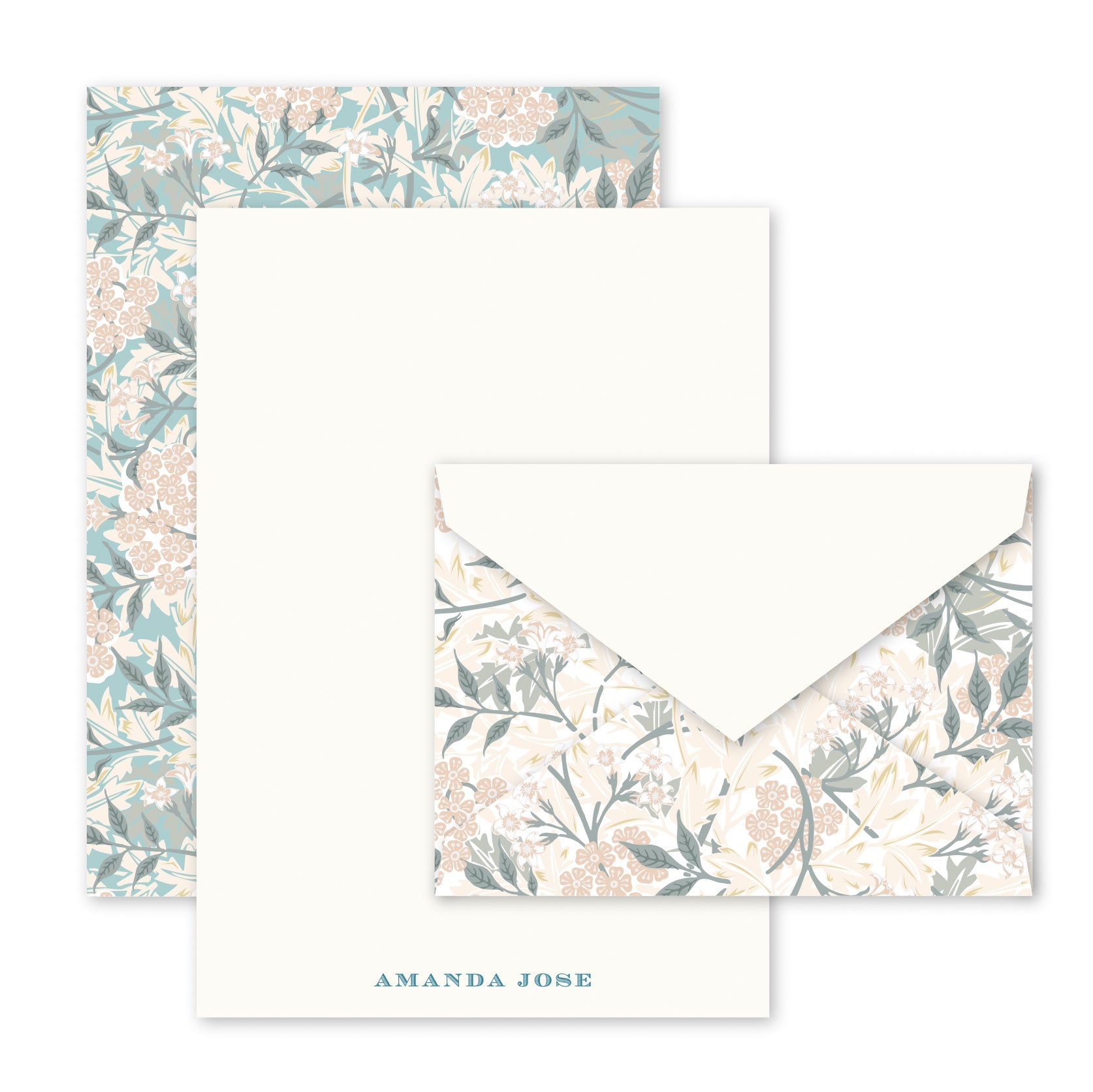 Vintage | Fine Letter Stationery – Dots and Doodles Design